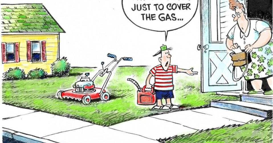 Editorial Cartoon: Gas prices and lawn care | Opinion | santamariatimes.com
