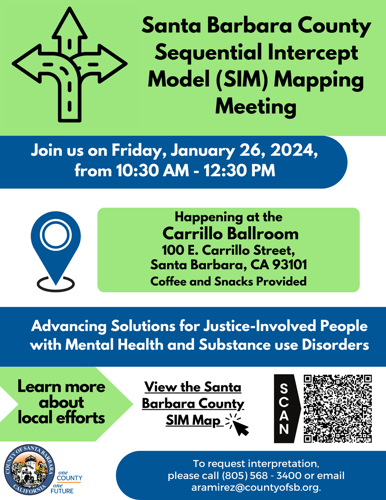 County to update public on Sequential Intercept Model | Crime and ...