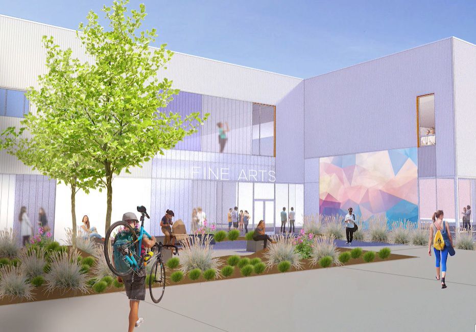 Hancock College marks Fine Arts Complex construction milestone with ...