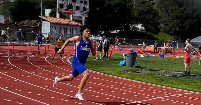 Damien Adams qualifies for post-season in both hurdles races; Lompoc ...
