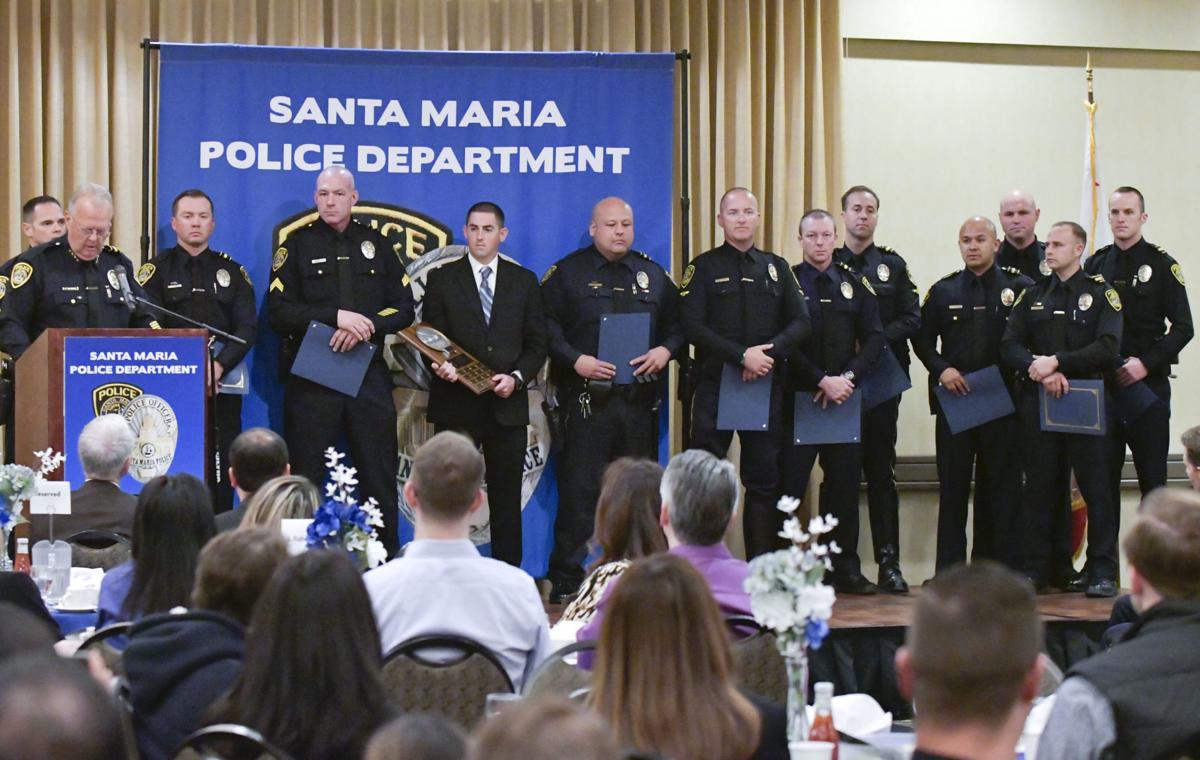 Santa Maria Police Department officers, employees honored at annual ...