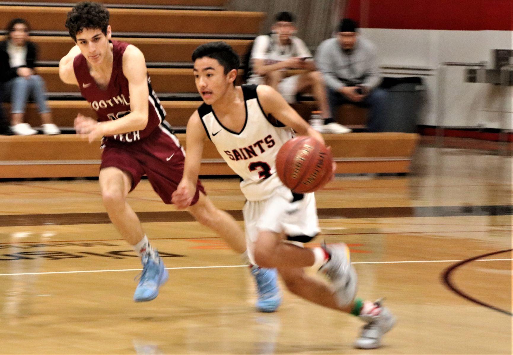 Santa Maria boys basketball gets close but falls to Foothill Tech, 85 ...