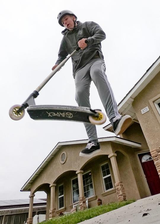 Orcutt 14-year-old Bryce Baker is climbing the world of professional ...