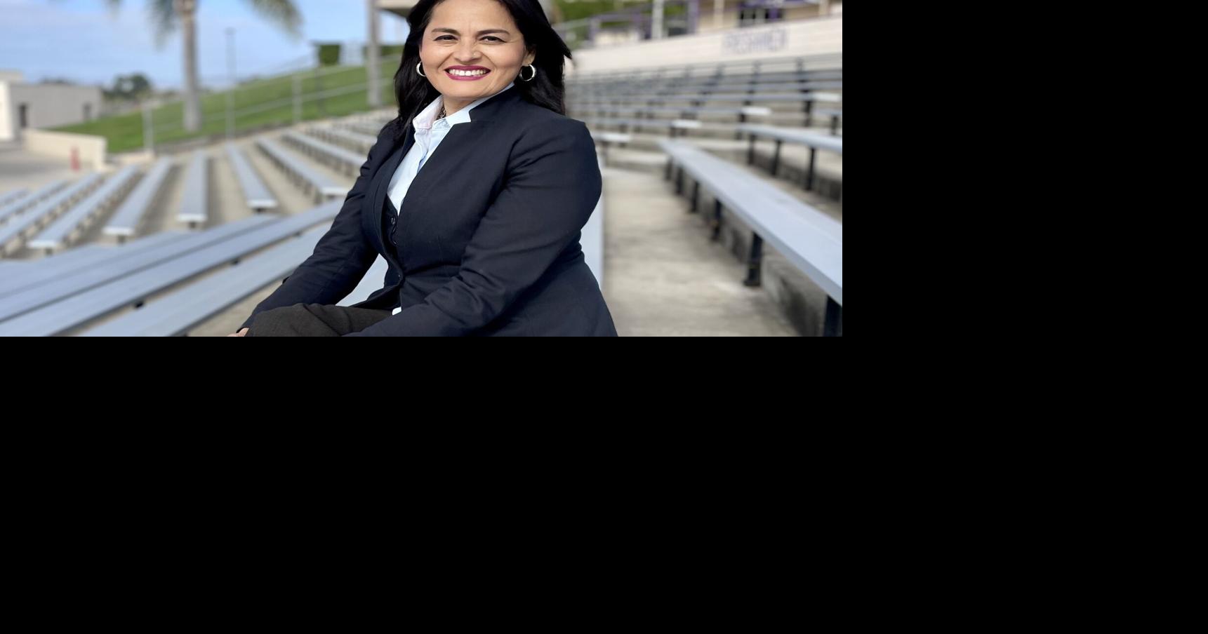 Alma Hernandez campaigns for Santa Maria Joint Union High School ...