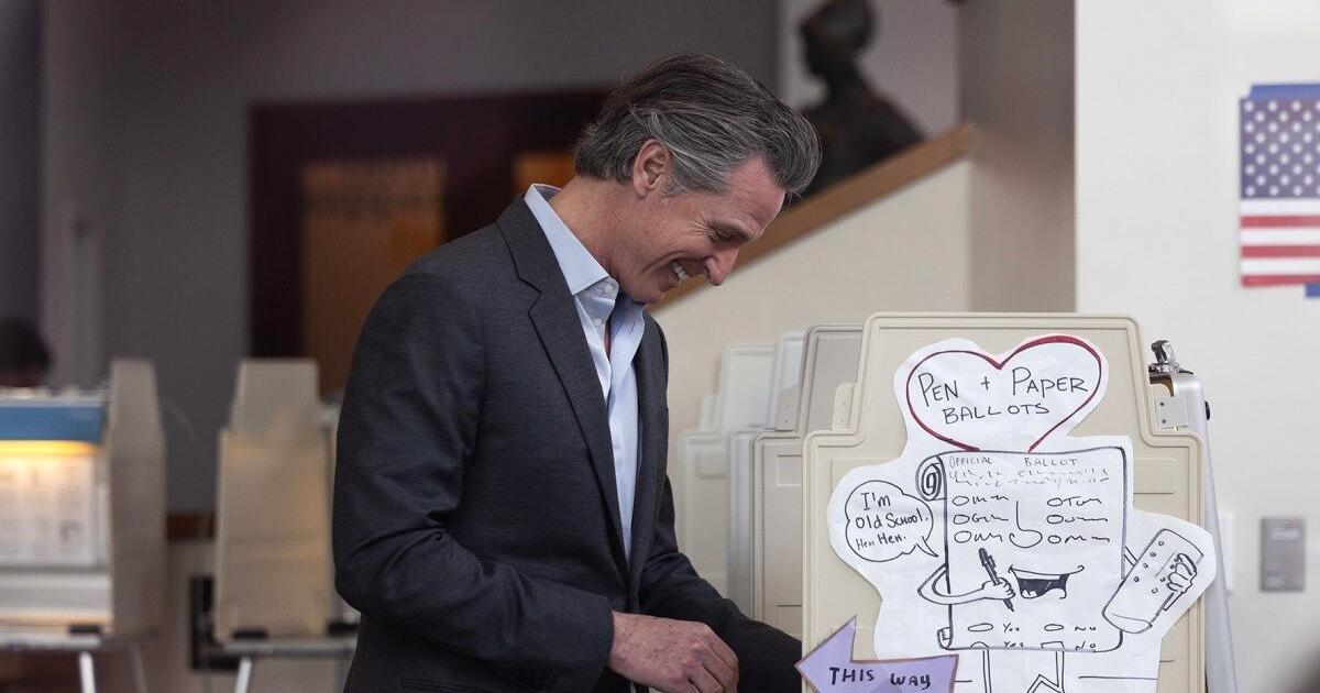 Newsom uses a stunt to position himself as a leader of the anti-Trump ...