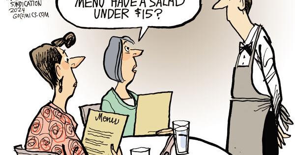 Editorial Cartoon: Food robbery | Editorial | santamariatimes.com