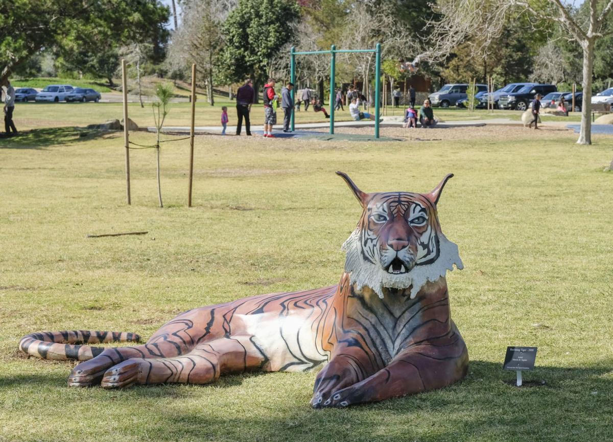Waller Park goes wild! Exhibit features animal sculptures through June ...