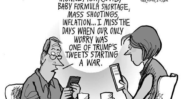 Editorial Cartoon: Worries? | Editorial | santamariatimes.com