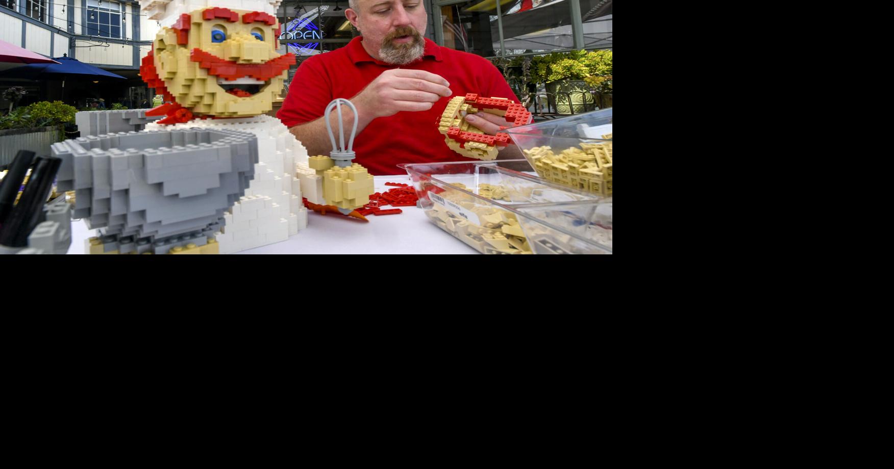 Lego mania fills downtown Solvang for inaugural brick-building ...