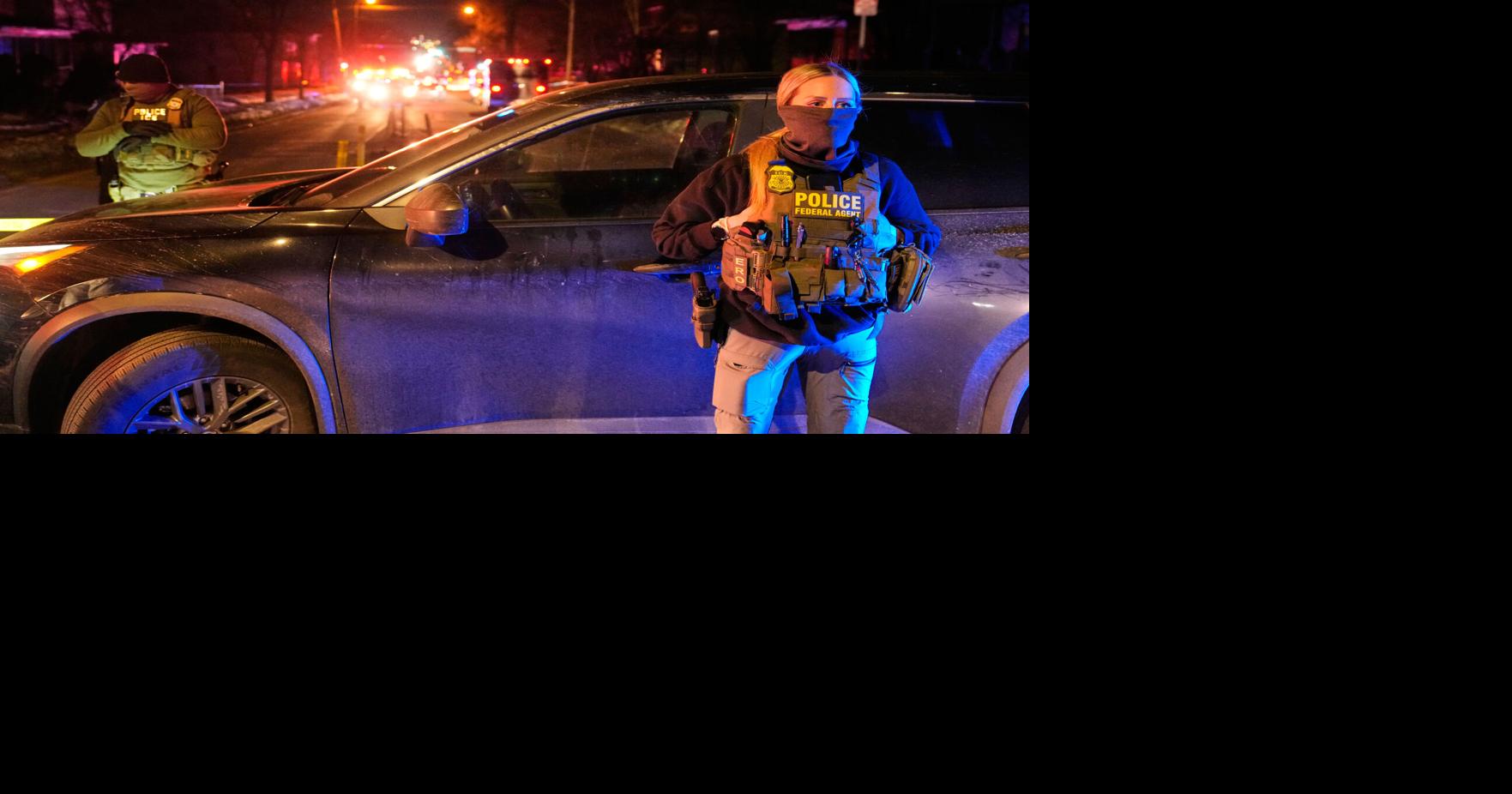 Agente del ICE buscado por balear a un hombre durante redadas en ...