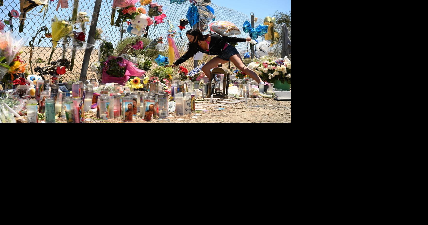 Santa Maria crash site a scene of music, tears as friends remember five ...