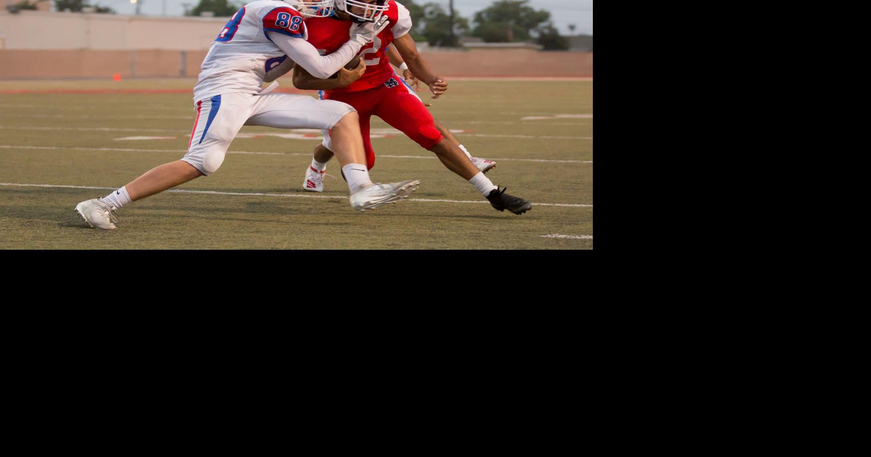 Saints football: Sammy Herrera leads Santa Maria past San Marcos 33-29 ...