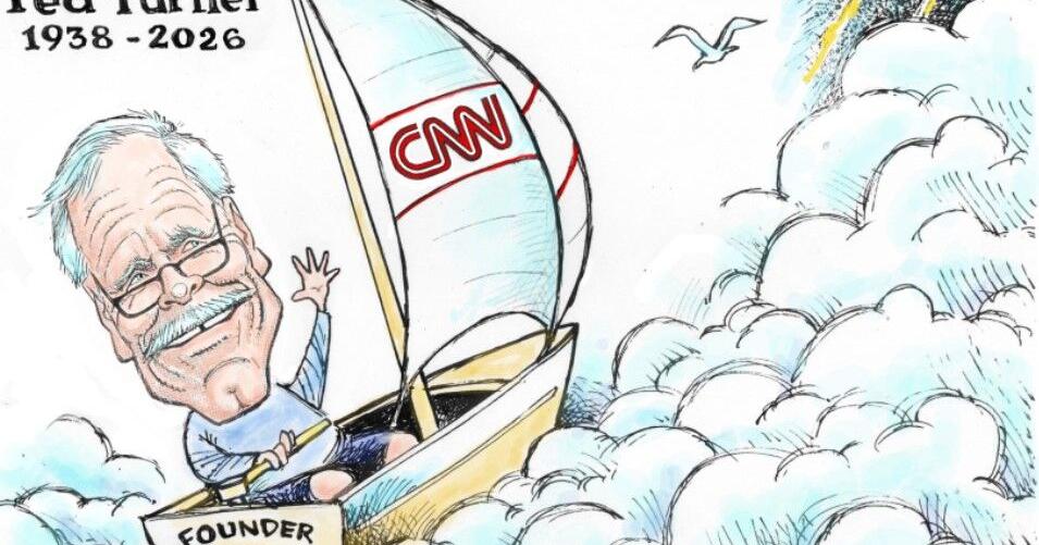 Editorial Cartoon: Ted Turner Tribute | Opinion | santamariatimes.com