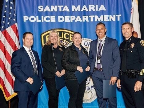 Santa Maria Police Department hands out annual awards during private ...