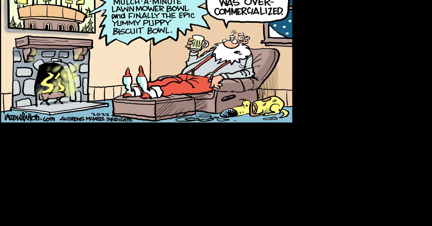 Editorial Cartoon: Over-commercialized | Editorial | santamariatimes.com