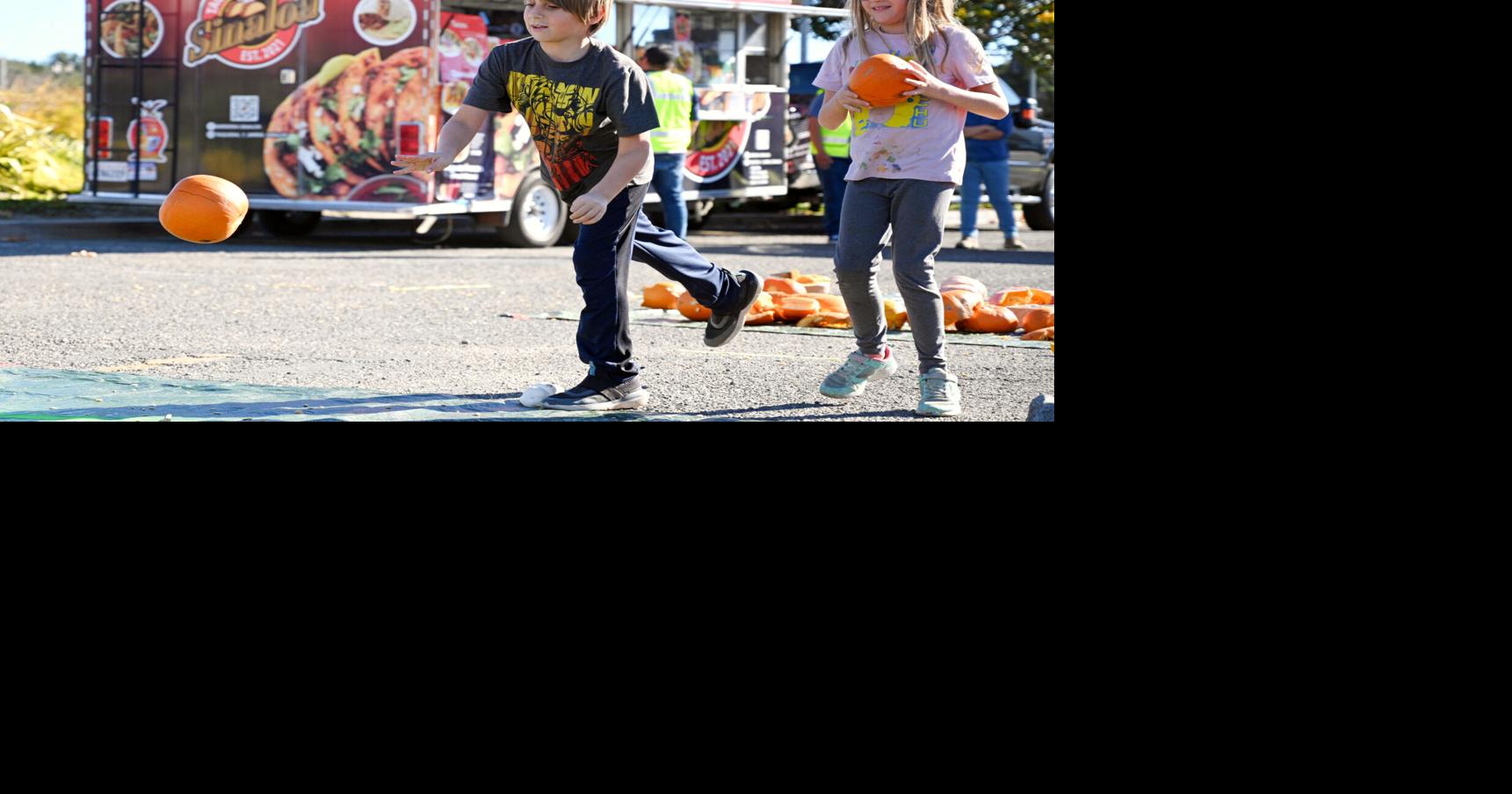 Photos: Sunday's Pumpkin Smashing Event at Town Center West ...