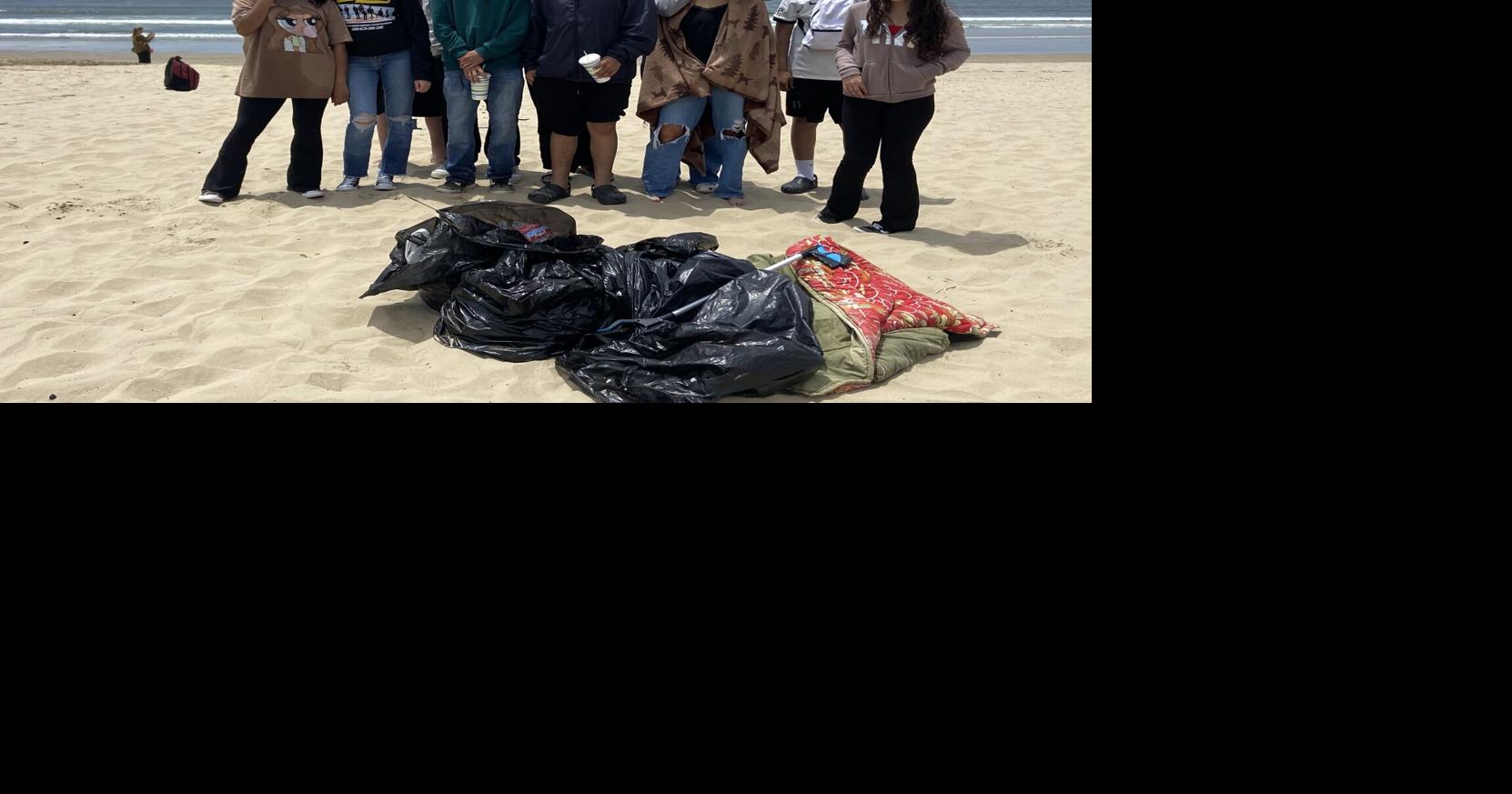 Arellanes Jr. High AVID students complete beach cleanup | Local News ...