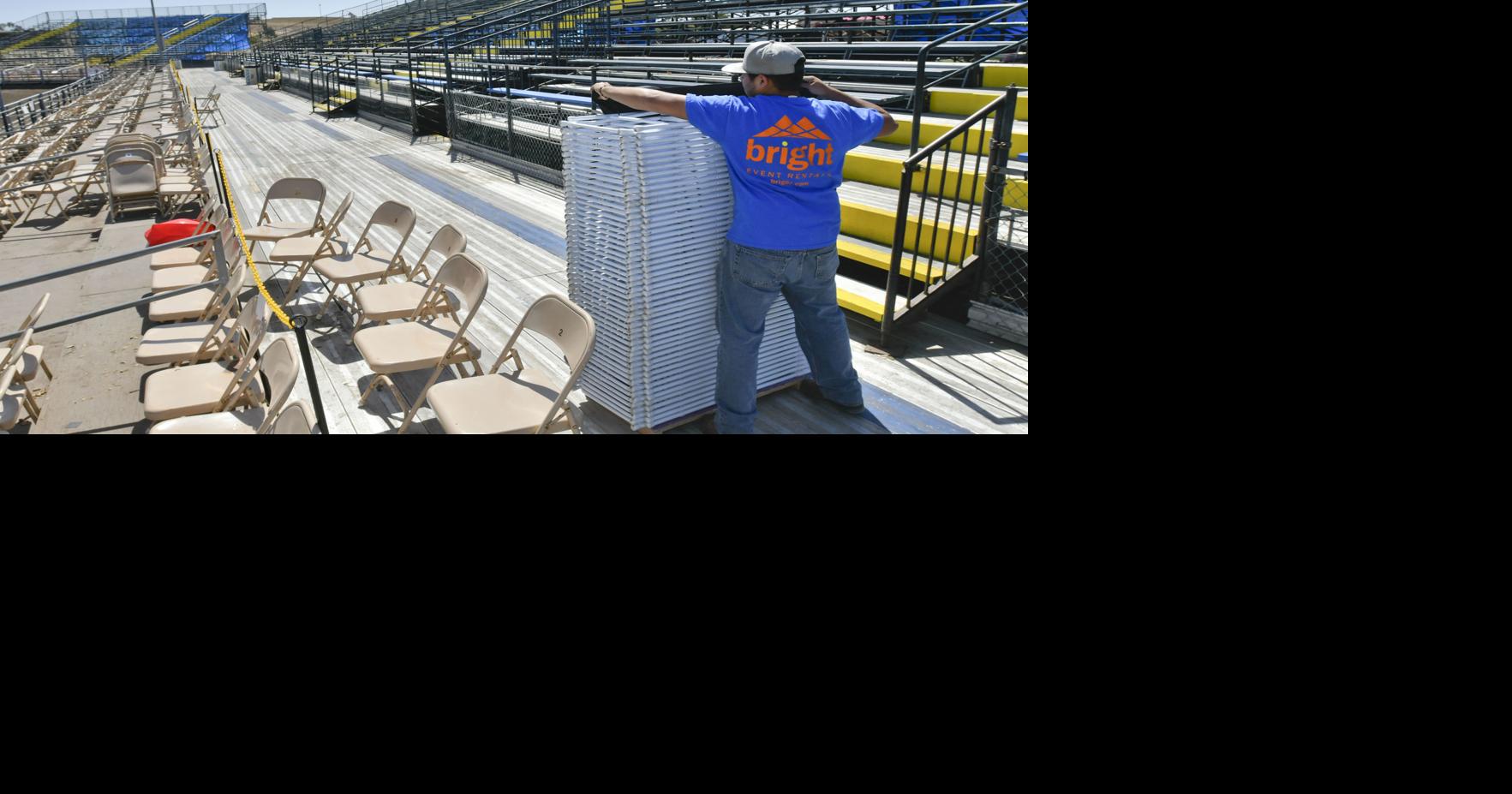 75th Elks Rodeo is history: Crews pack up at Unocal Event Center ...