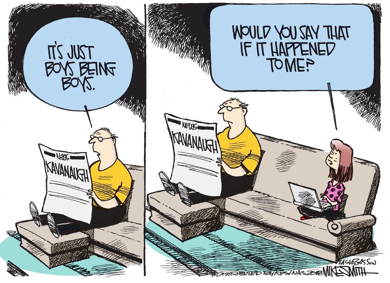Editorial cartoon: Boys being boys? | Editorial | santamariatimes.com