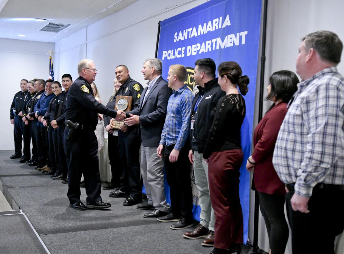Santa Maria Police employees honored at annual awards luncheon | Crime ...