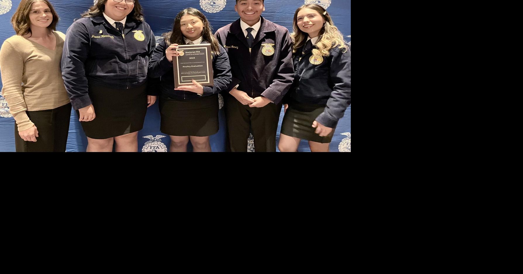 Santa Maria FFA poultry team places 8th out of 43 teams at national ...