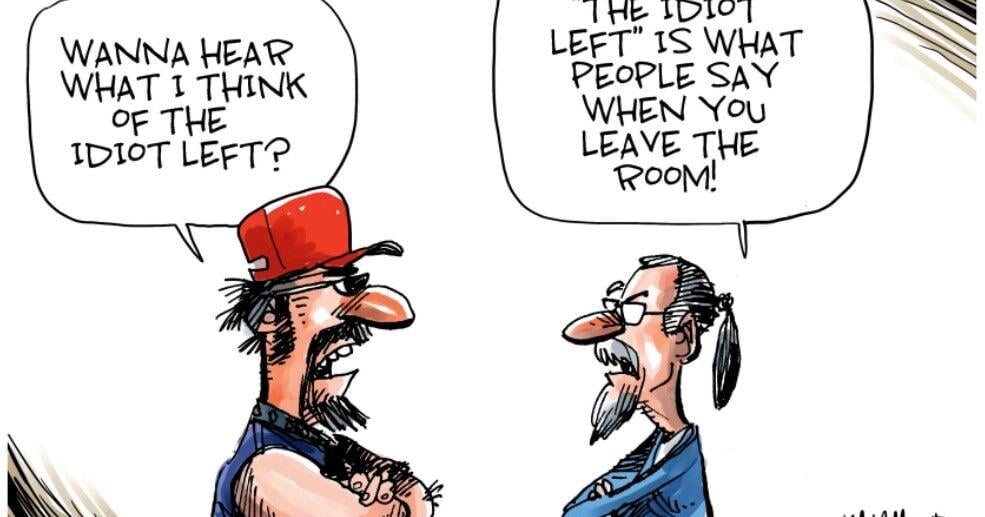 Editorial Cartoon: The political divide | Opinion | santamariatimes.com