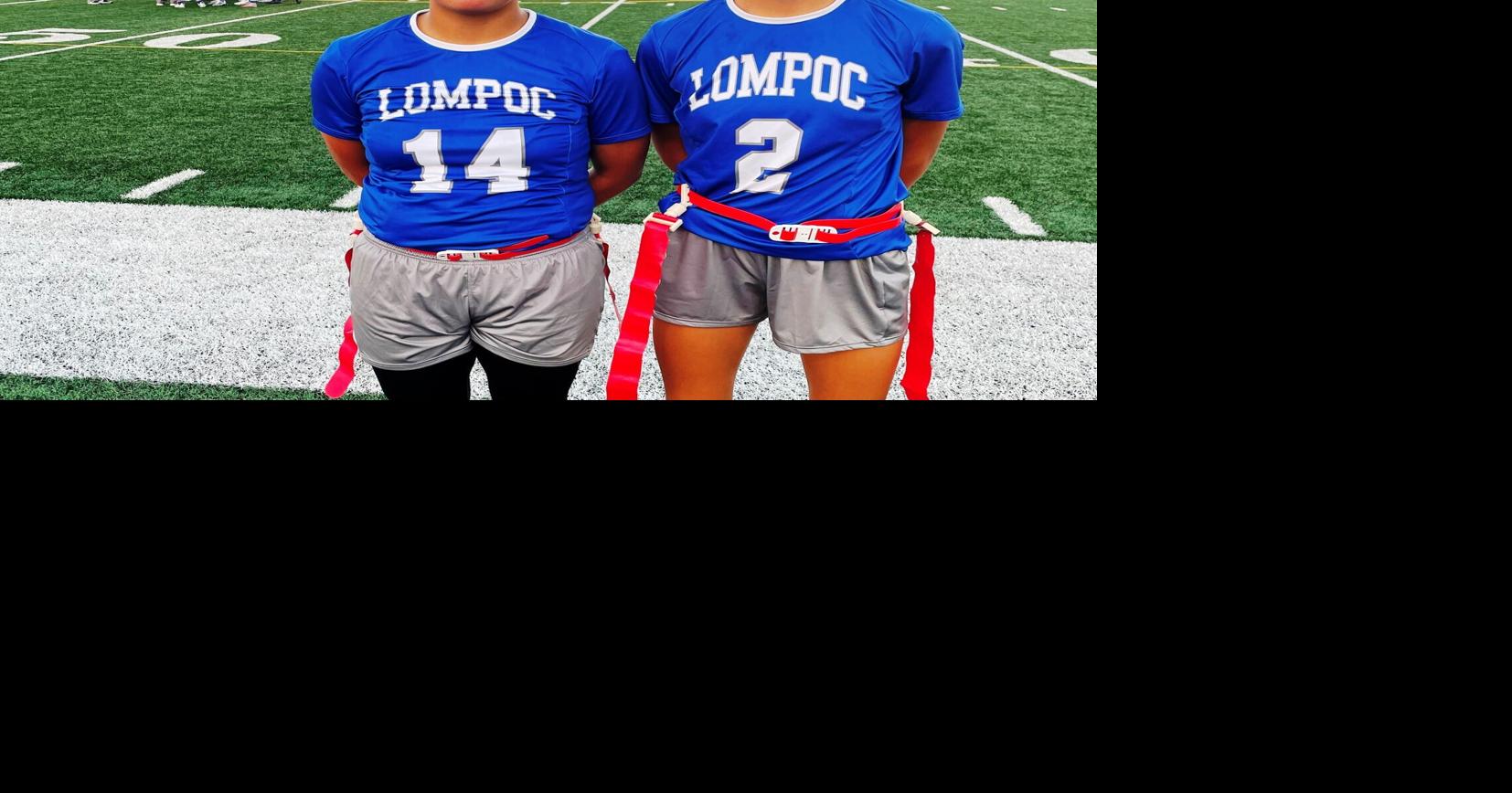 Lompoc girls flag football team starts off by beating Santa Barbara ...