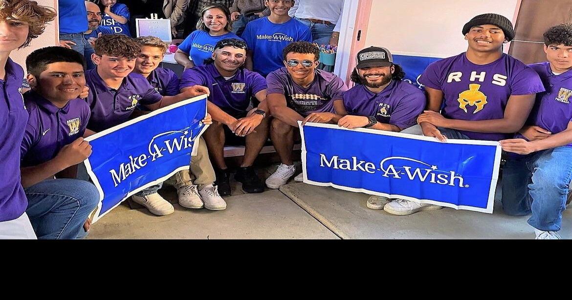 Righetti football players help make sure a special child's wish is ...
