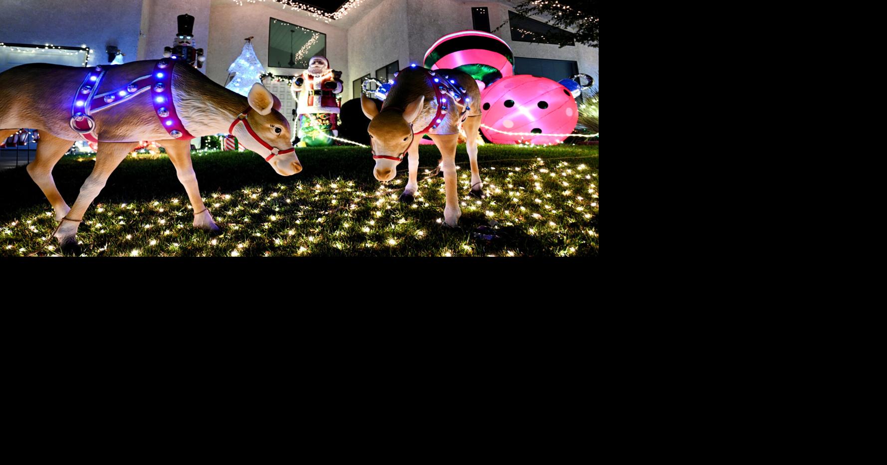 Santa Maria's Lights, Sights and Holiday Nights Christmas decorations ...