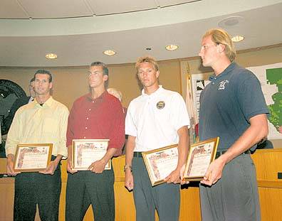 SLO honors four lifeguards for rescue | Local News | santamariatimes.com