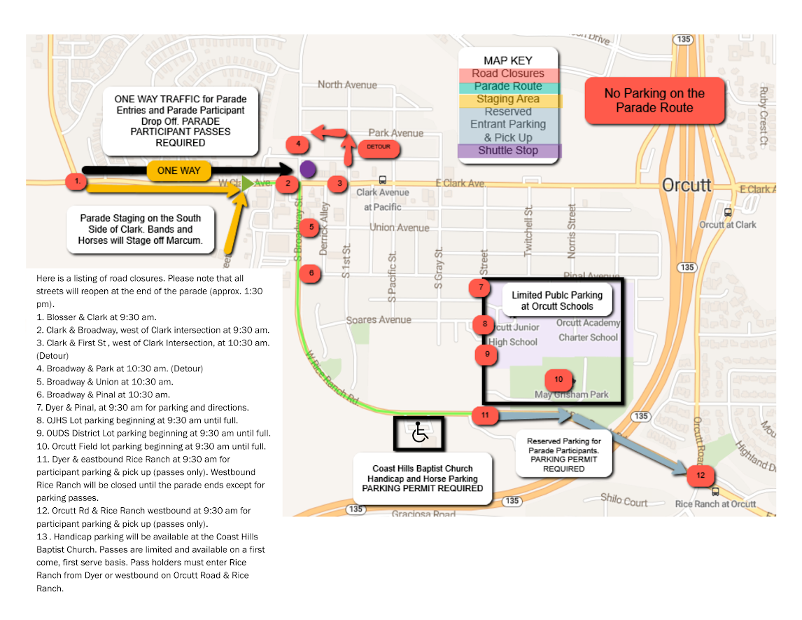 Orcutt Christmas Parade Saturday has new route, shuttle service and ...