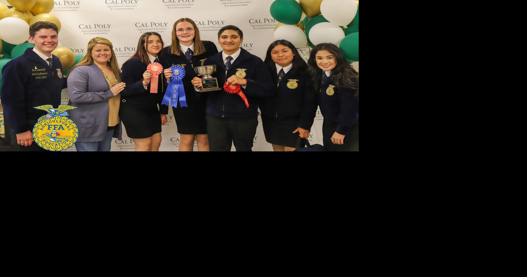 Santa Maria High FFA program wins three state titles in team ...
