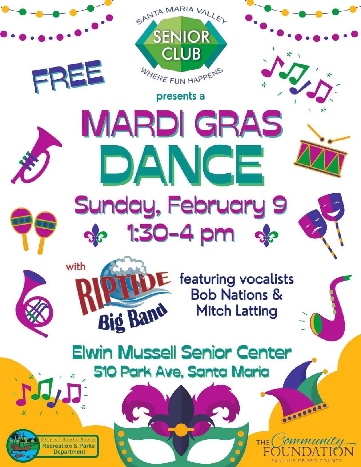 Free Mardi Gras Dance | | santamariatimes.com