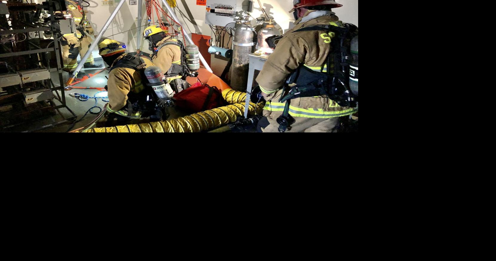 Crews extinguish fire inside Frontier Communications building cable ...