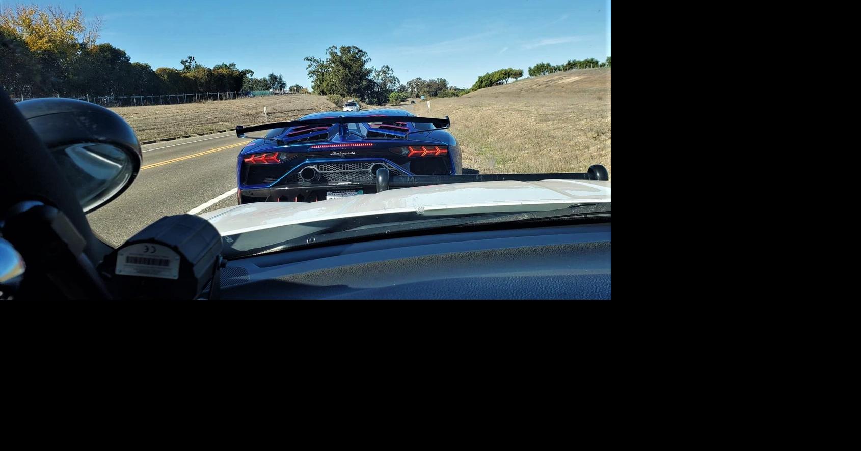 Lamborghini clocked at 152 mph on Hwy 154; driver cited for reckless ...