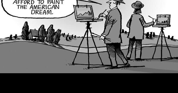 Editorial Cartoon: American Dream | Editorial | santamariatimes.com