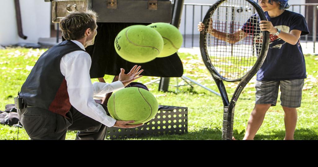 Comedy juggler, David Cousin, returns to Solvang Library to perform ...