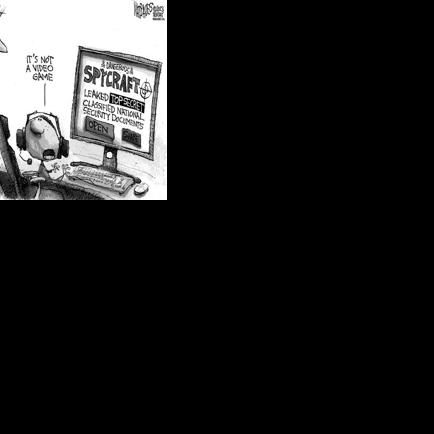 Editorial Cartoon: Spycraft, it's not a video game | Editorial ...