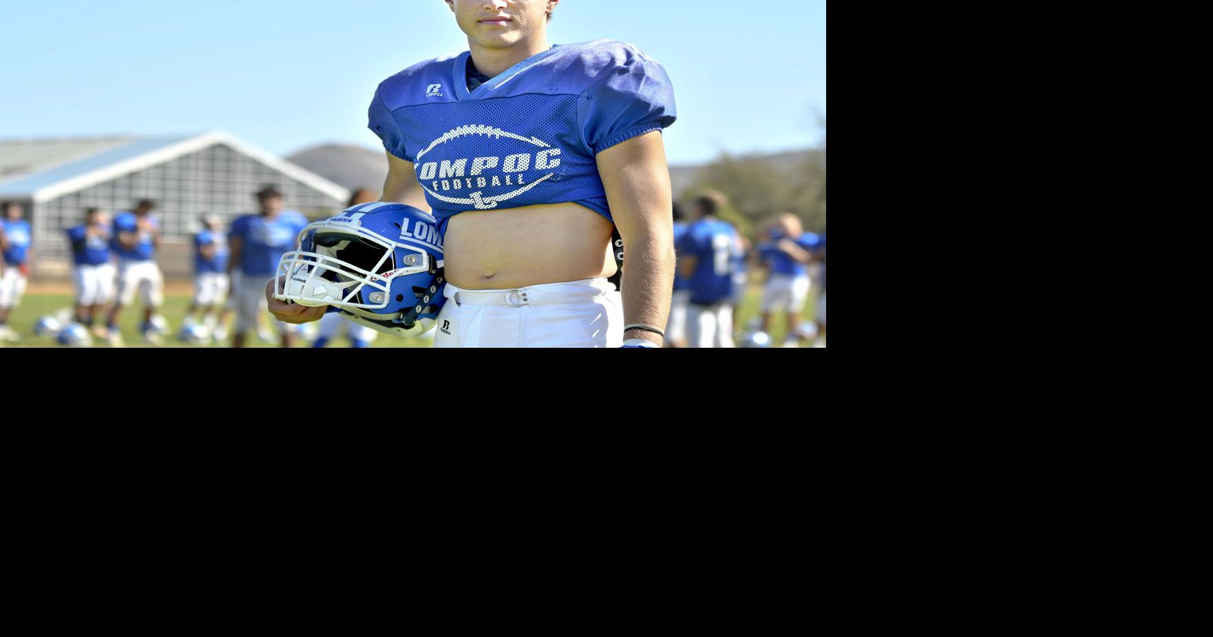 Gardner thrives as an extra coach for Lompoc football, in pads and ...