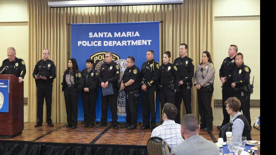VIDEO: Santa Maria Police officials honored at annual awards ceremony ...