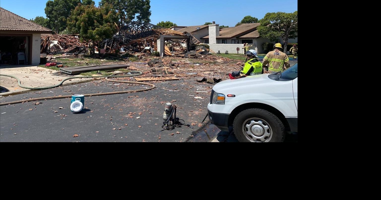 Explosion levels Santa Maria home, blows out windows, injures at least ...