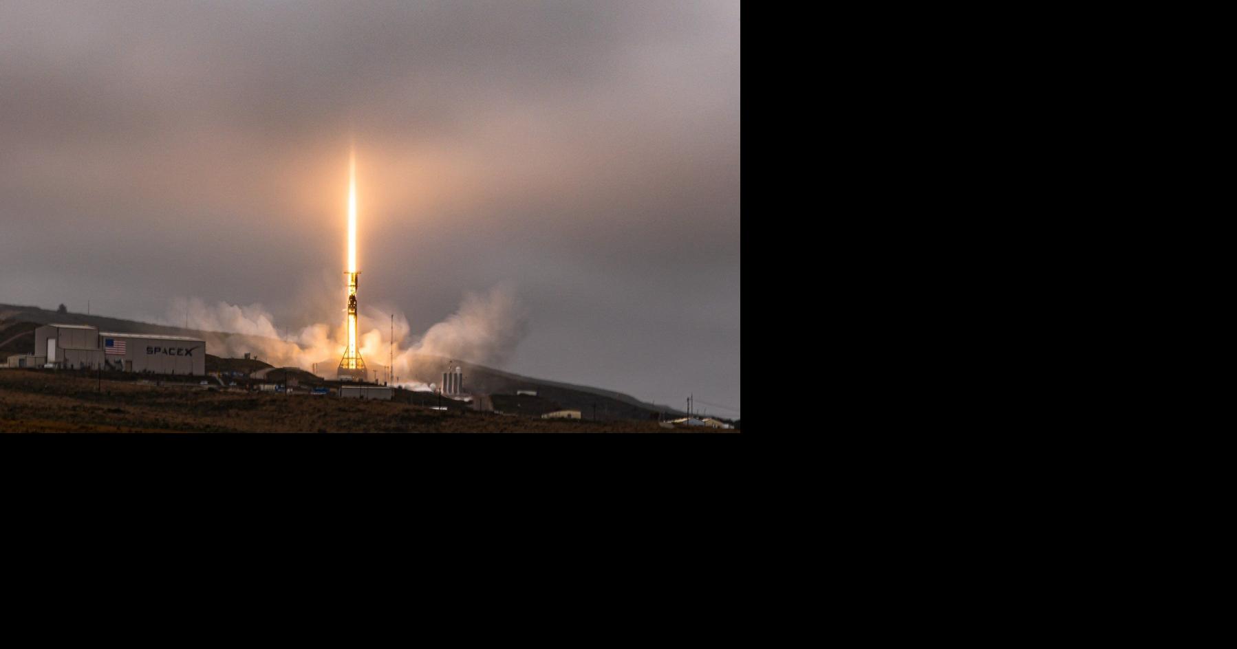 Falcon 9 rocket launches from Vandenberg in third 2024 mission from ...