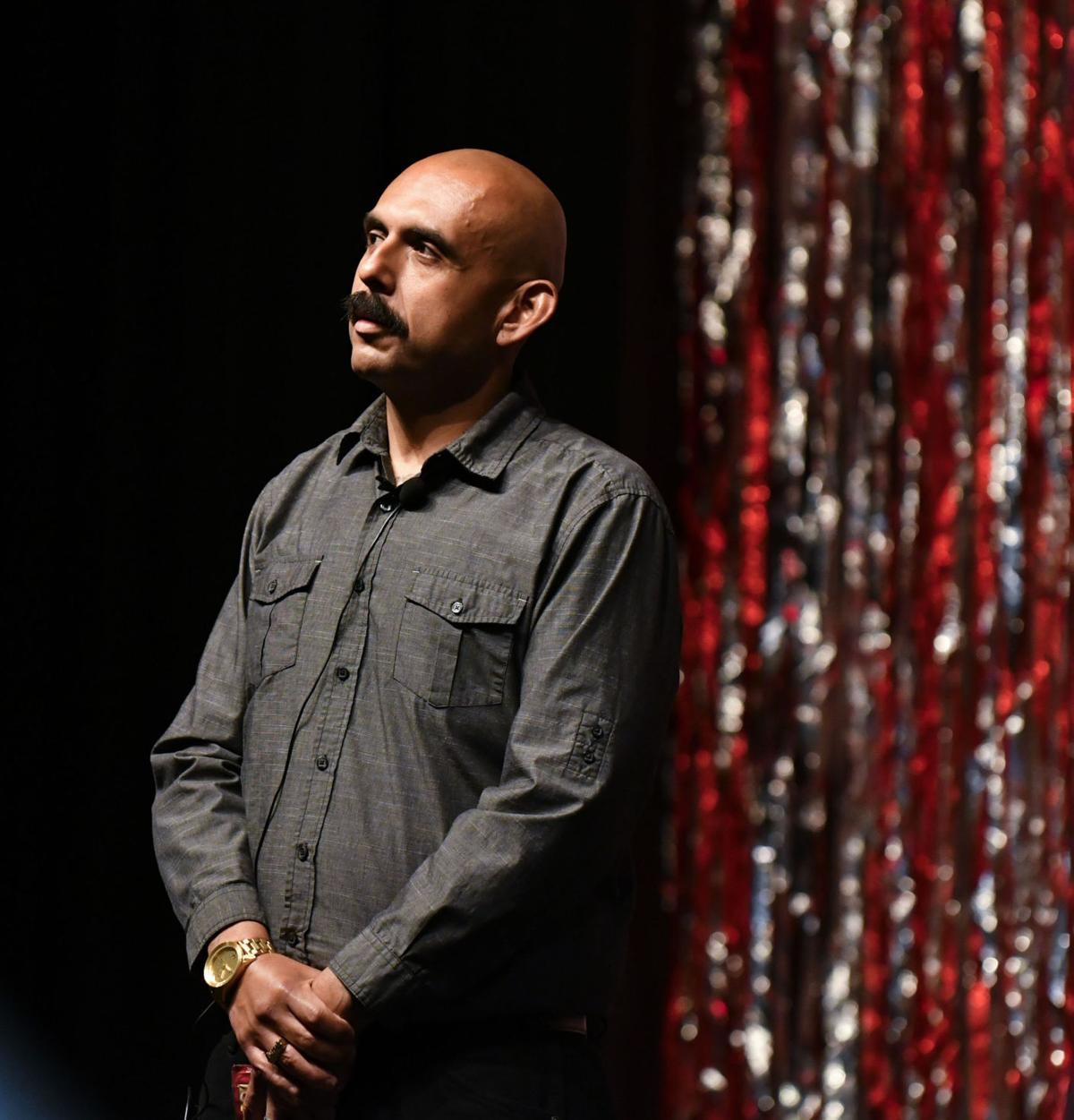 Hollywood actor Vince Romo pays SMHS an inspirational visit | Education ...