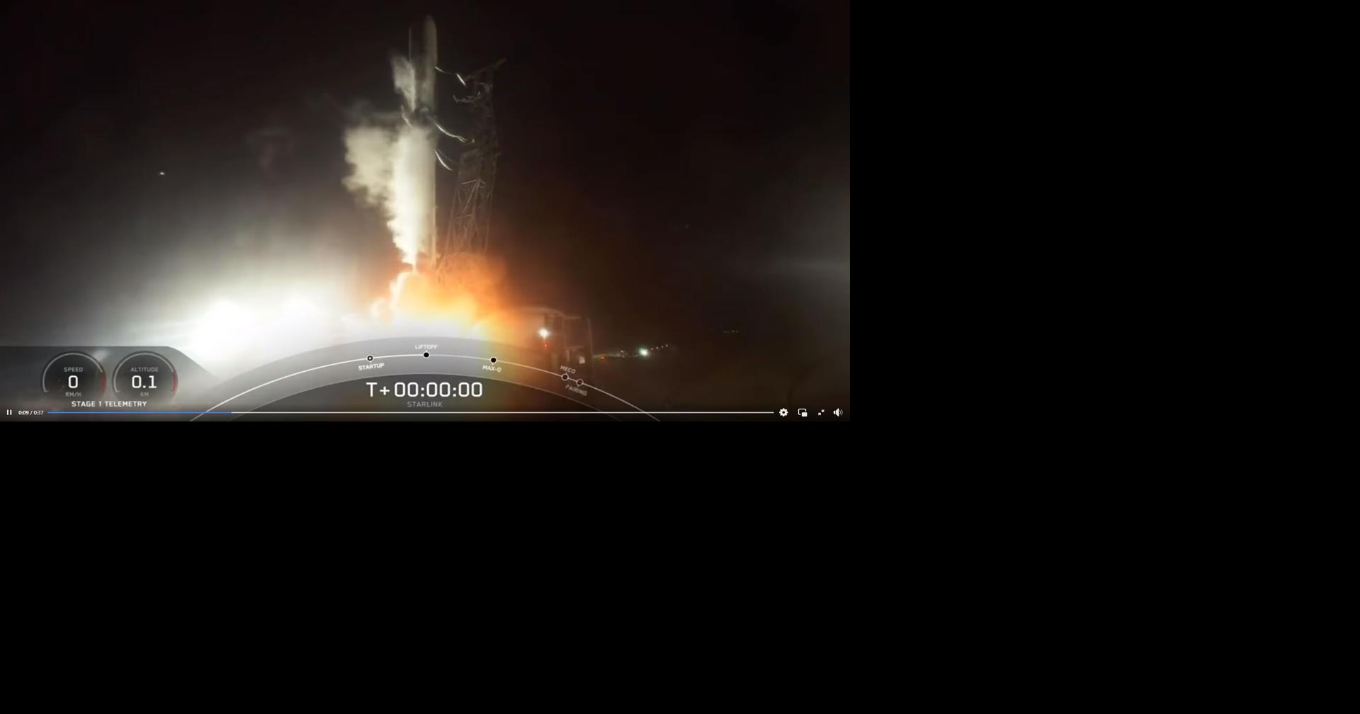 SpaceX Falcon 9 successfully launches Starlink mission from Vandenberg ...