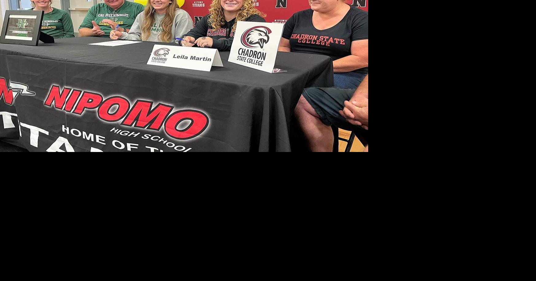 Nipomo's Kacie Slover and Leila Martin sign with four-year programs ...