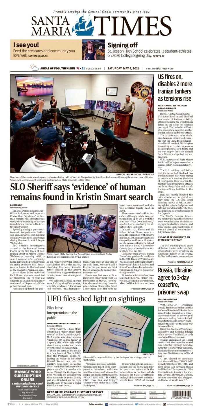 AP News Summary at 2:39 a.m. EDT | National | santamariatimes.com