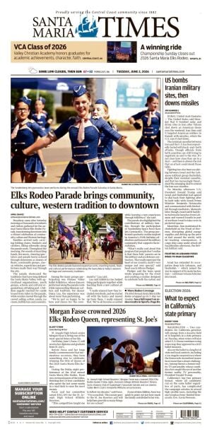 Page A1 | E-edition | santamariatimes.com