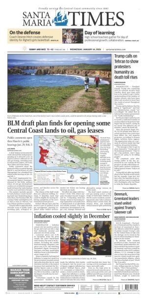 Page A1 | E-edition | santamariatimes.com