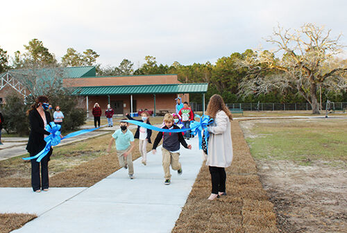 Pearlington celebrates opening of walking trail | Community ...