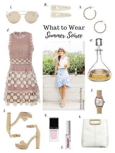 What to Wear to a Summer Soiree | Fashion | seenthemagazine.com